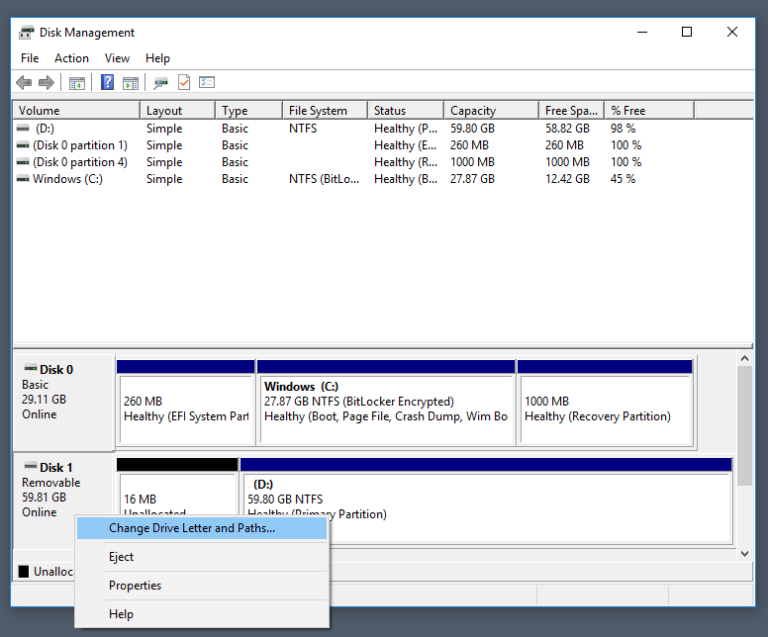Making an SD Card as Permanent Storage in Windows 10 - Radish Logic