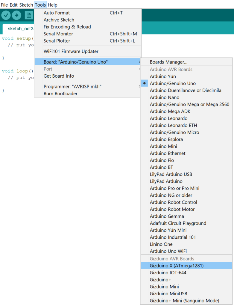 Gizduino Installation in Windows 10 - Radish Logic
