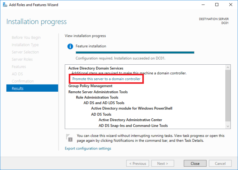 Configure Active Directory On Windows Server 2016 Radish Logic