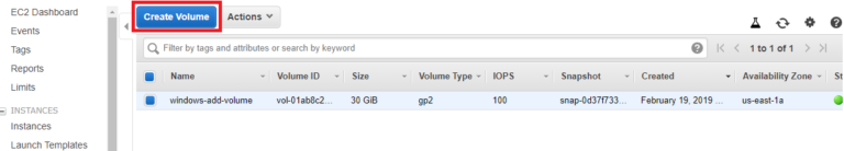 Adding a Volume without Restart in Windows EC2 - Radish Logic
