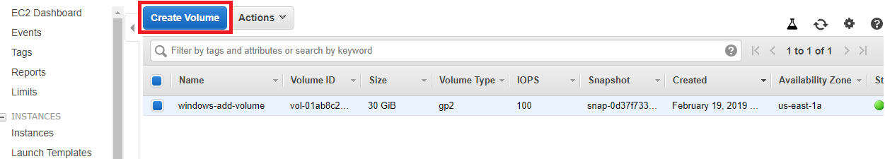 Adding a Volume without Restart in Windows EC2 - Radish Logic