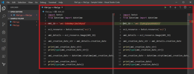 Compare Files In Visual Studio Code Radish Logic