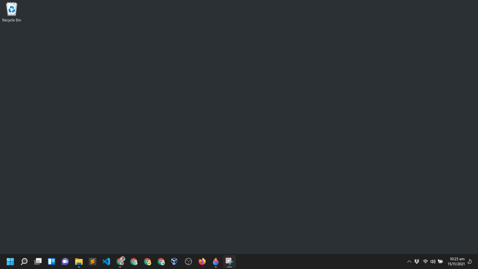 How to move the Taskbar Icons to the left in Windows 11 - Radish Logic