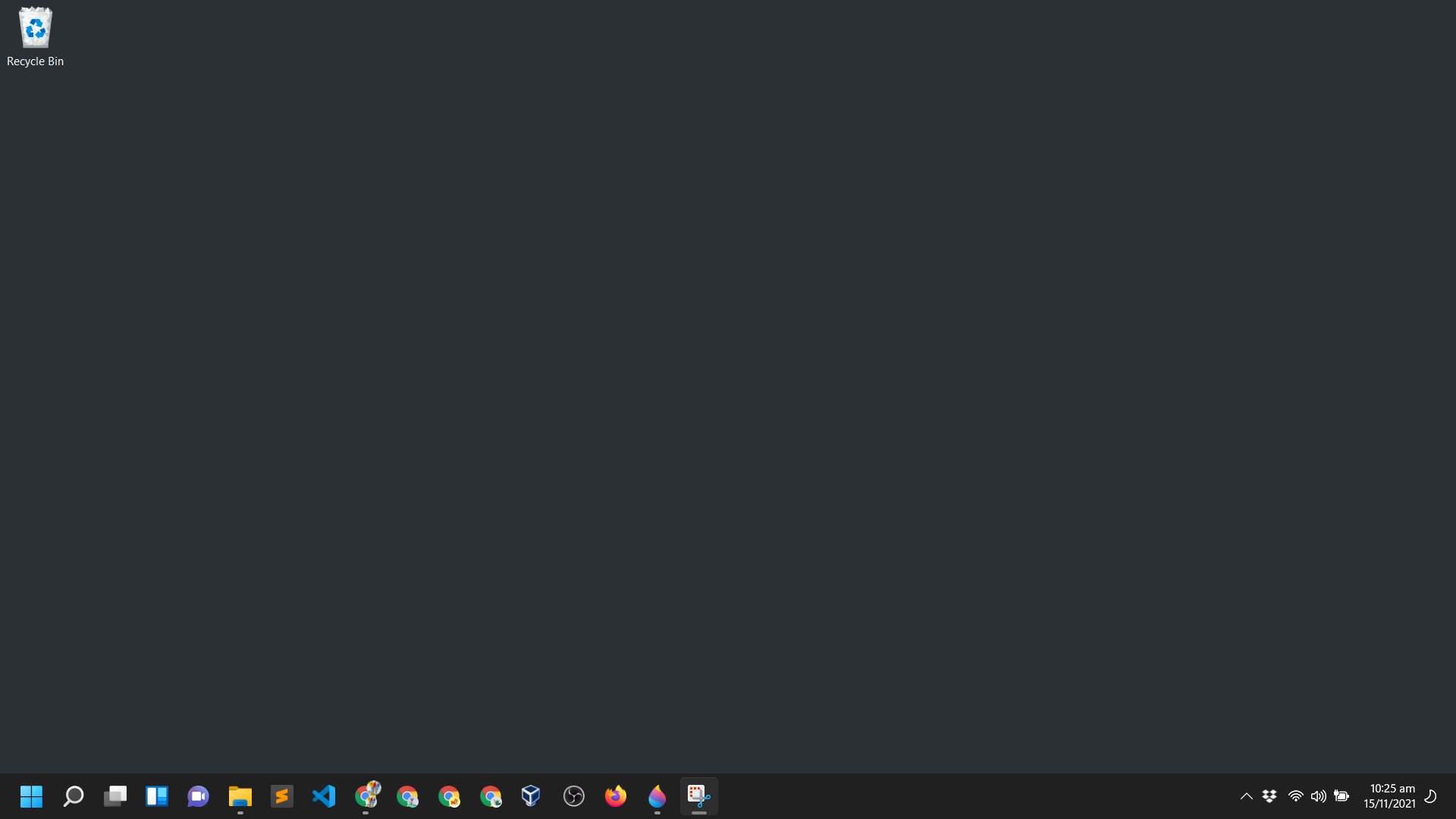 How to move the Taskbar Icons to the left in Windows 11 - Radish Logic
