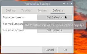 How to change the System Font and Icon Size of Raspberry Pi Desktop ...