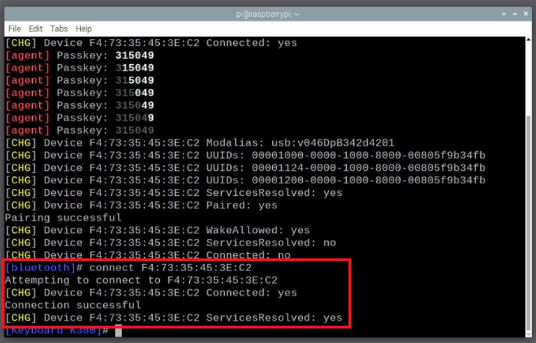 How to connect Raspberry Pi to Bluetooth Keyboard - Radish Logic