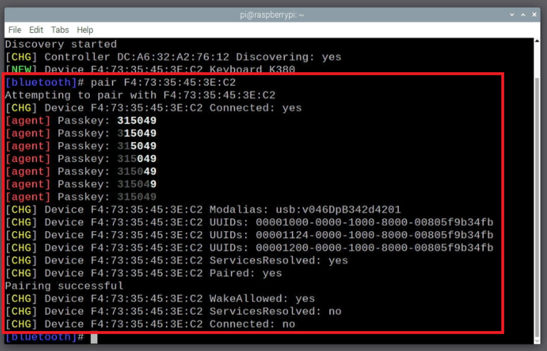 How to connect Raspberry Pi to Bluetooth Keyboard - Radish Logic