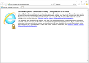 How to Disable Internet Explorer Enhanced Security Configuration in ...