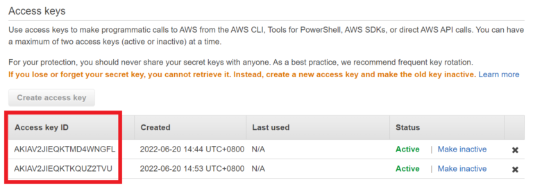 How to create IAM User Access Keys via AWS CLI - Radish Logic