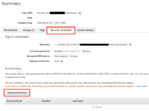 How to create IAM User Access Keys using AWS Console - Radish Logic