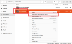 How to open Folder in Visual Studio Code using Ubuntu - Radish Logic